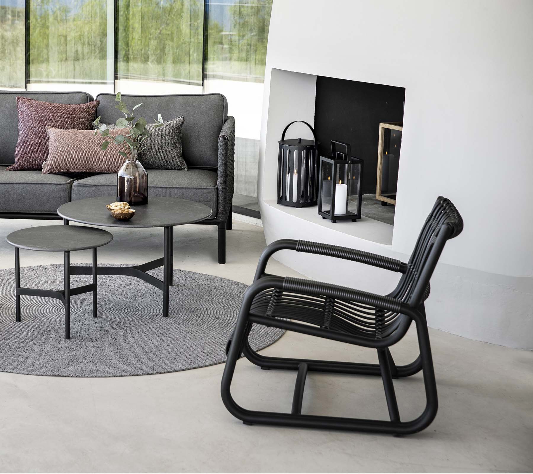 Cane-line Twist coffee table, small - Exclusive Danish design furniture ...