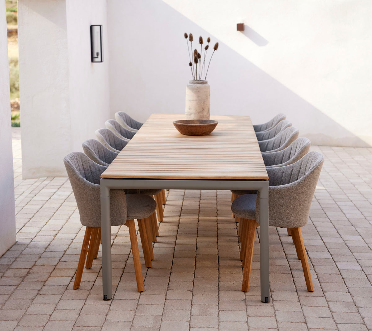 Cane-line Drop dining table w/120 cm extension - Exclusive Danish ...