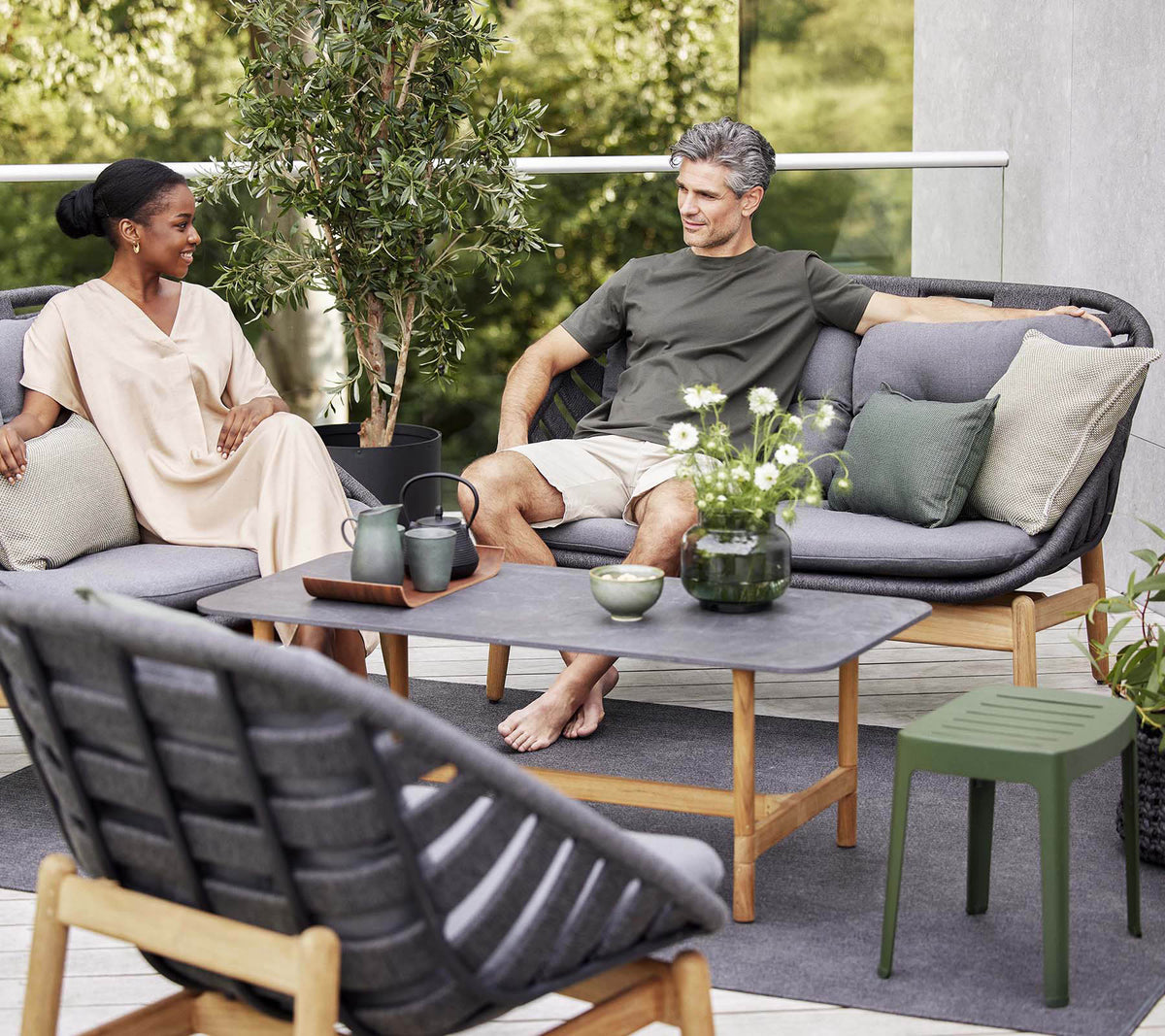Cane-line Strington 2-seater sofa - Exclusive Danish design furniture ...